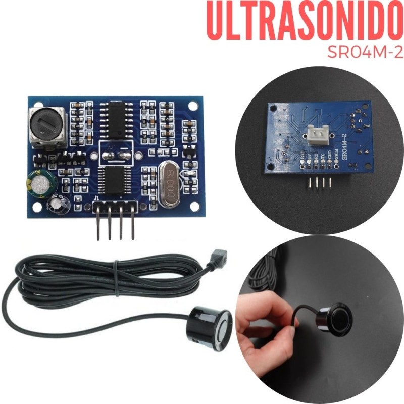 Sensor Ultrasonido (SR04M-2) - BIGTRONICA